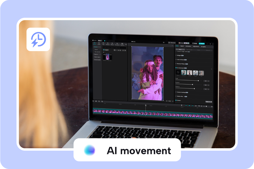 AI Movement Tracking: Enhance Videos with Effects | CapCut