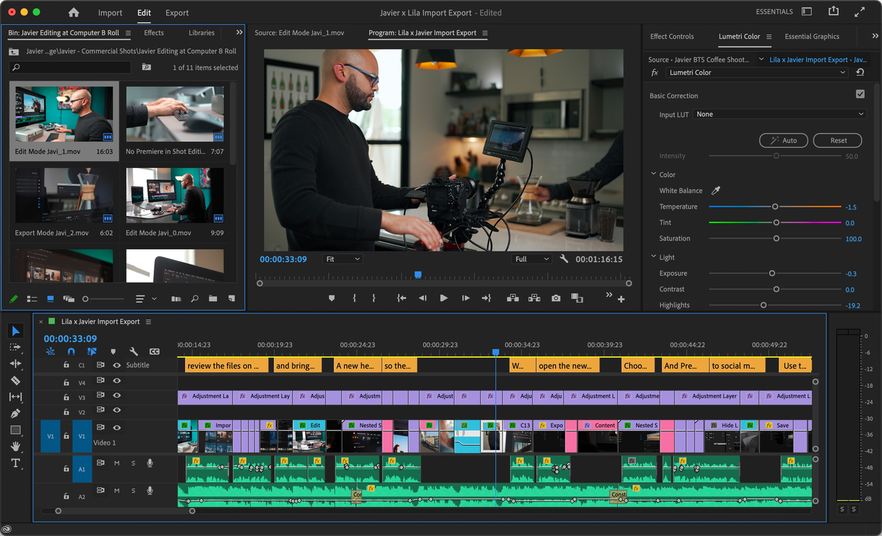  Adobe Premiere Pro 