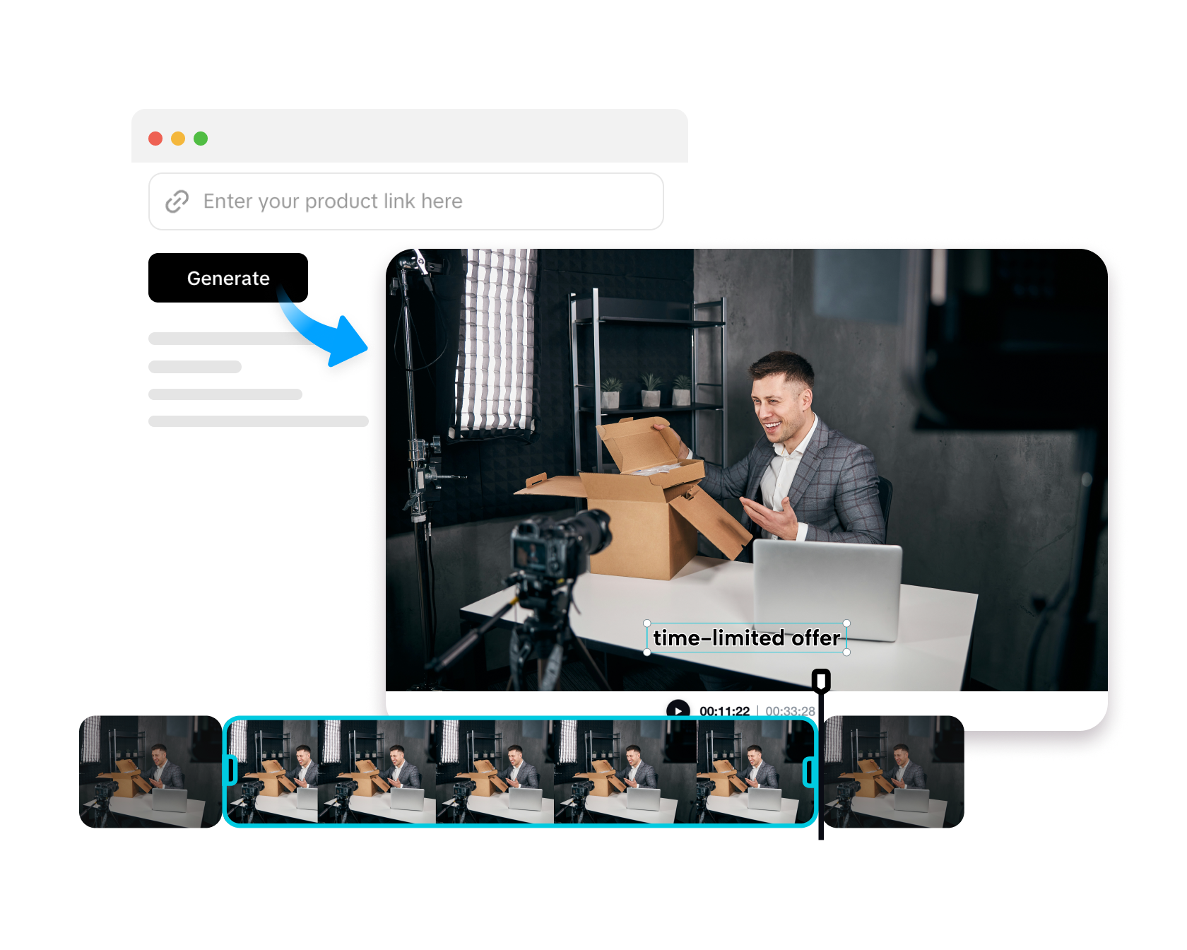 Editor de vídeo con IA online gratis: Agiliza tu proceso de edición