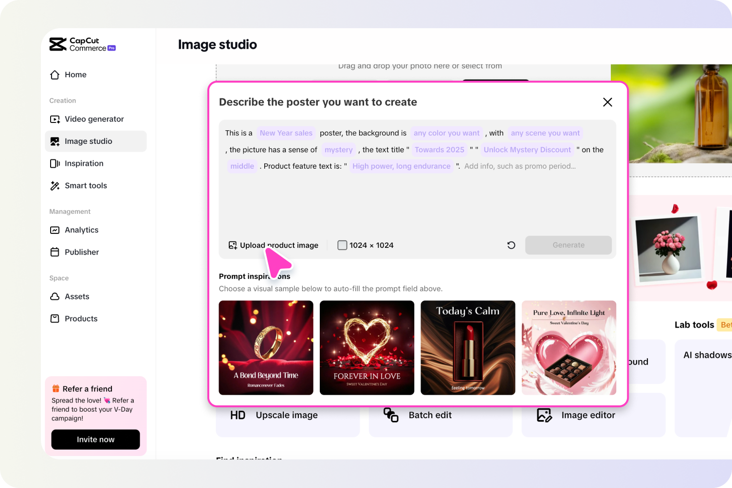 Créateur de posters IA : concevez des posters professionnels sans effort